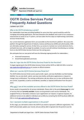 Resources | Office of the Gene Technology Regulator